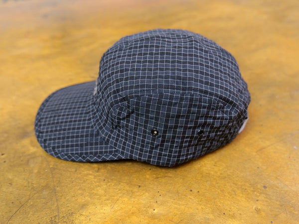 Ripstop Check 5 Panel Hat - Black – THE SURE STORE