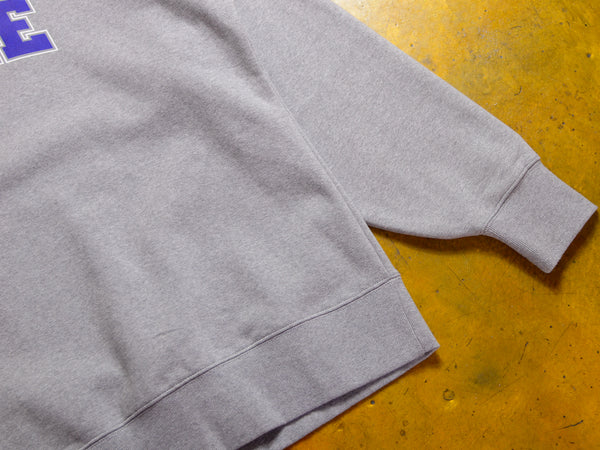 Pea Ess See Bold Heavy Crew - Grey Marle / Navy – THE SURE STORE