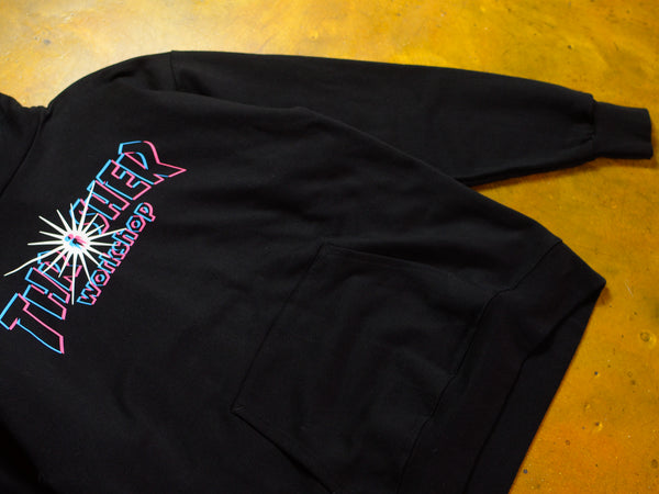 Thrasher x Alien Workshop Nova Hooded Fleece - Black – THE SURE STORE