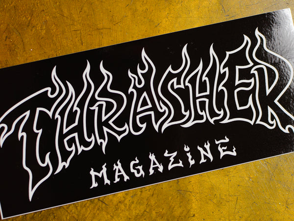 Thrasher Magazine Outline Flame Big Sticker – THE SURE STORE