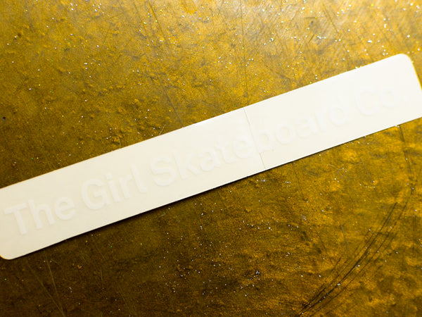 Girl Skateboard Co Sticker – THE SURE STORE