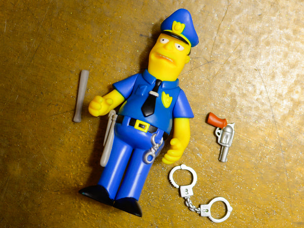 Eddie - Playmates Simpsons World Of Springfield Vintage Figure – THE ...